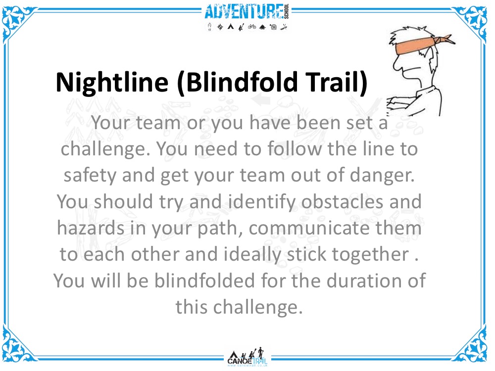 Beat the Blindfold Trail - Canoe Trail