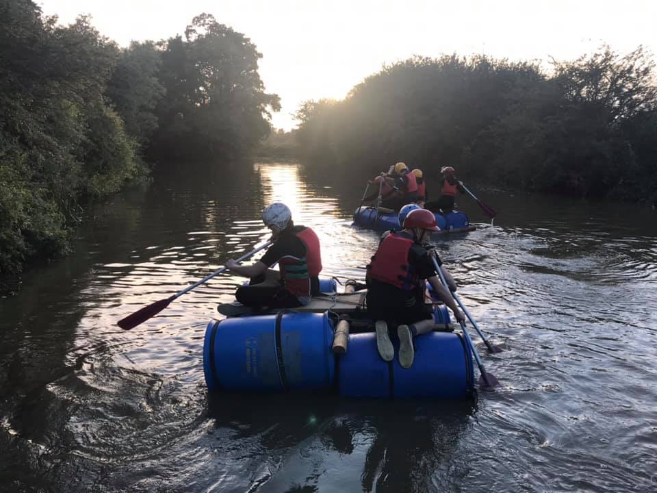 Raft Building - Canoe Trail